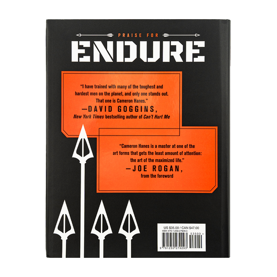 Endure Book by Cameron Hanes | New York Times Bestseller