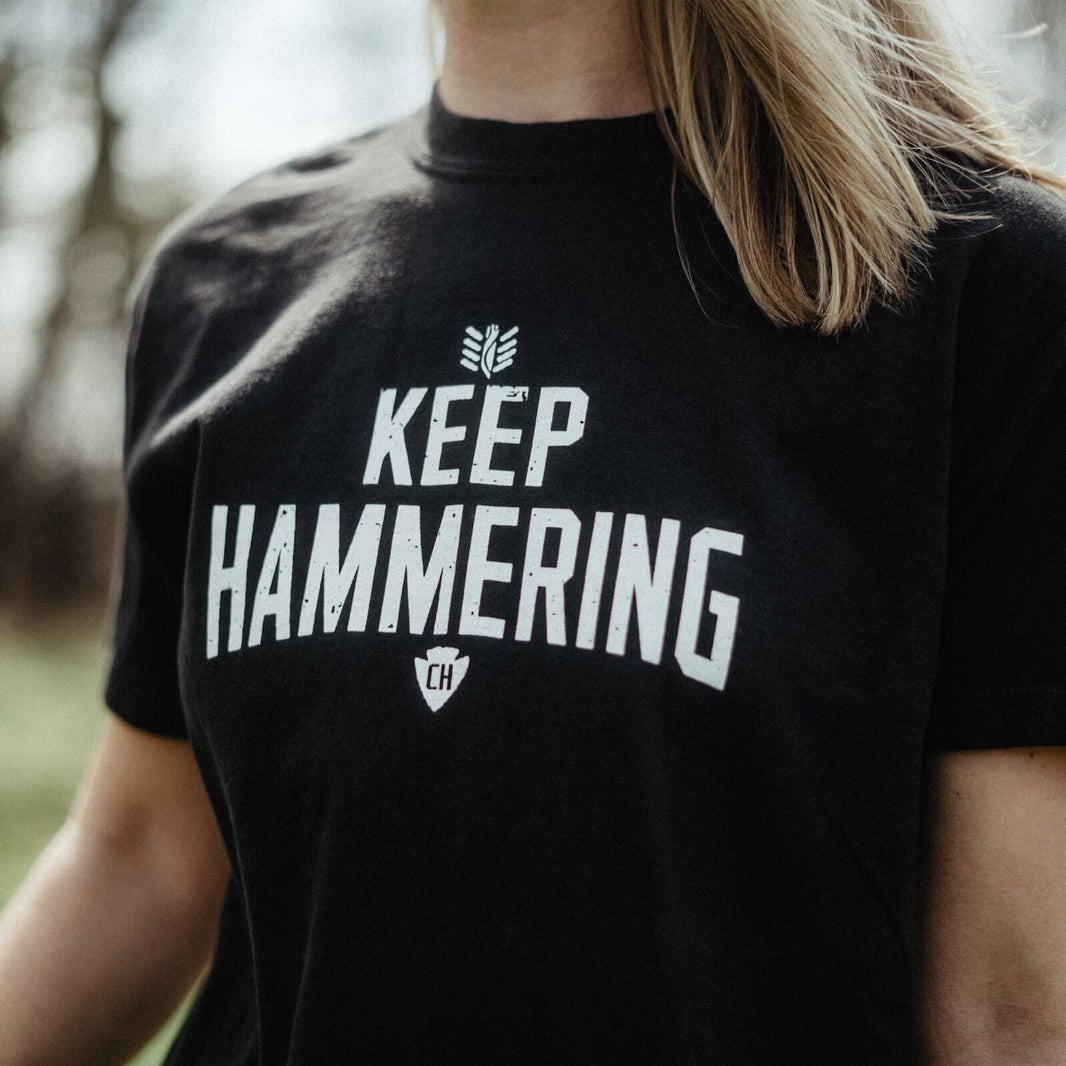 KEEP HAMMERING