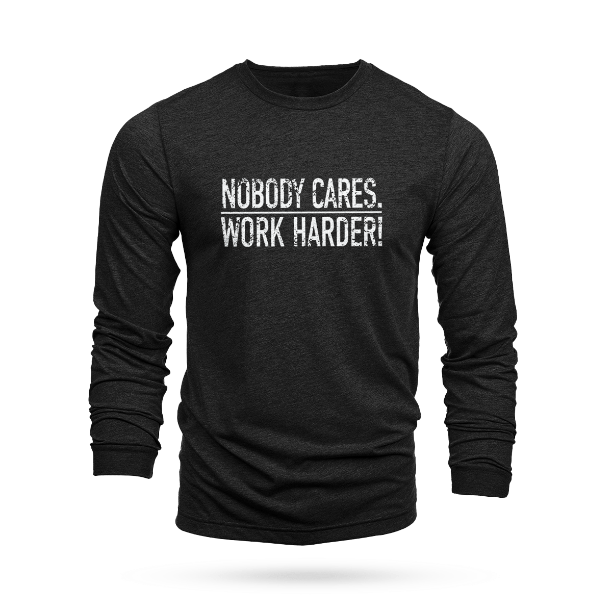NOBODY CARES ORIGINAL LONG SLEEVE – Cameron Hanes